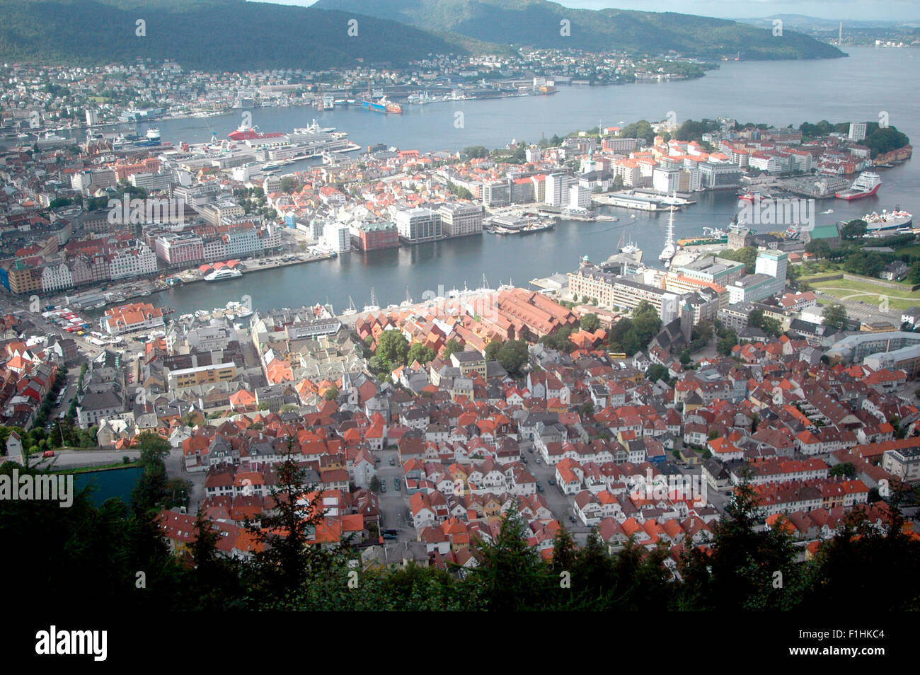 Luftbild bergen hi-res stock photography and images - Alamy