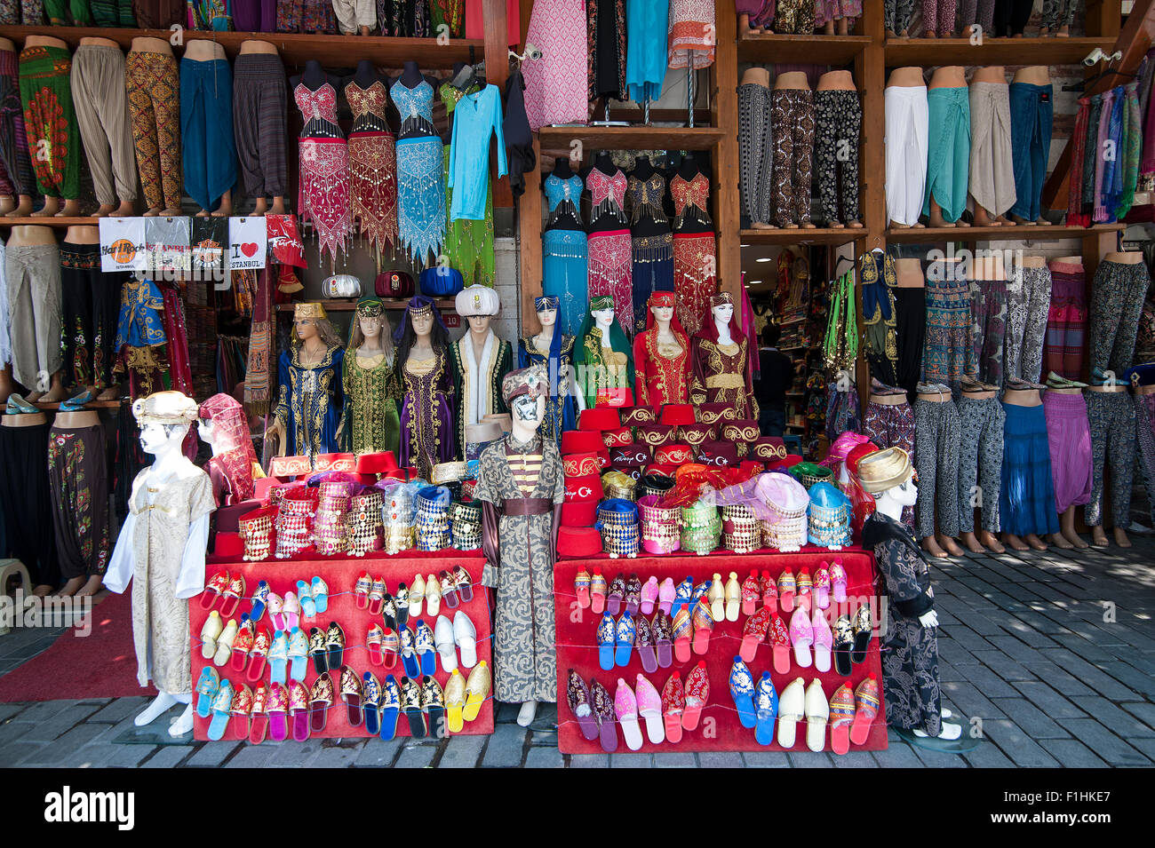 TURKEY, ISTANBUL: This small bazaar shop is attached to the Hagia ...