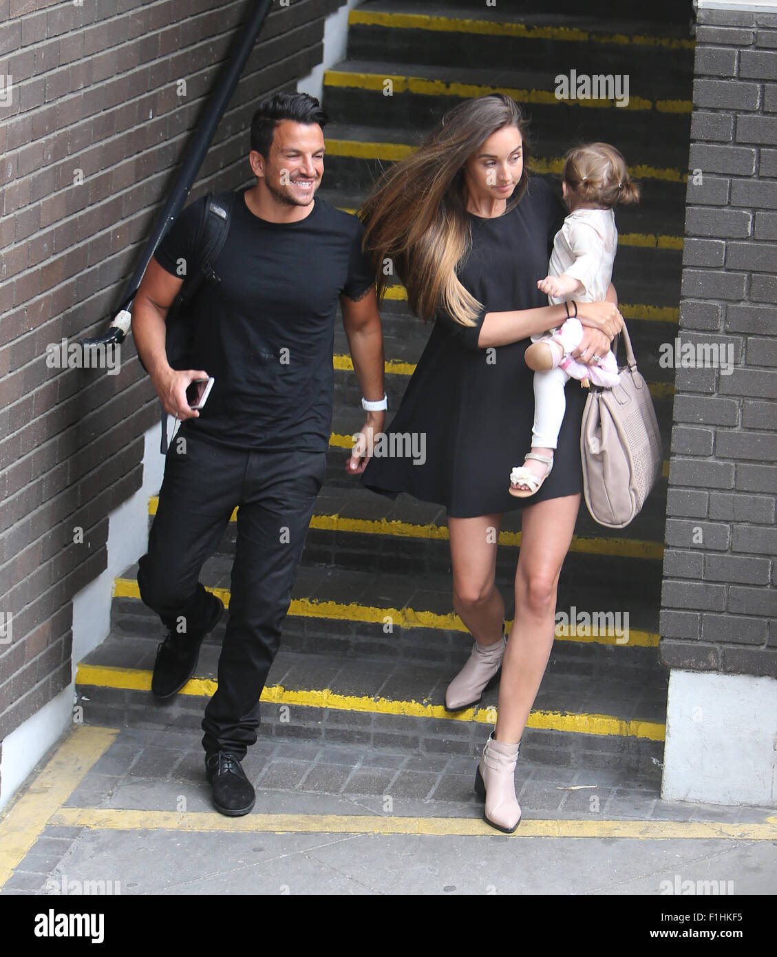 Peter Andre and Emily MacDonagh outside the ITV Studios Featuring ...