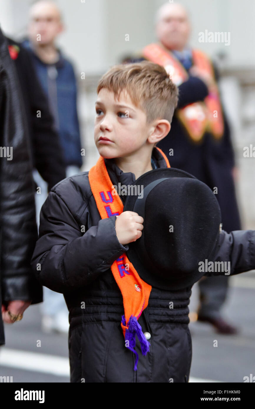 Members of the Orange Order London District march past the Cenotaph on ...