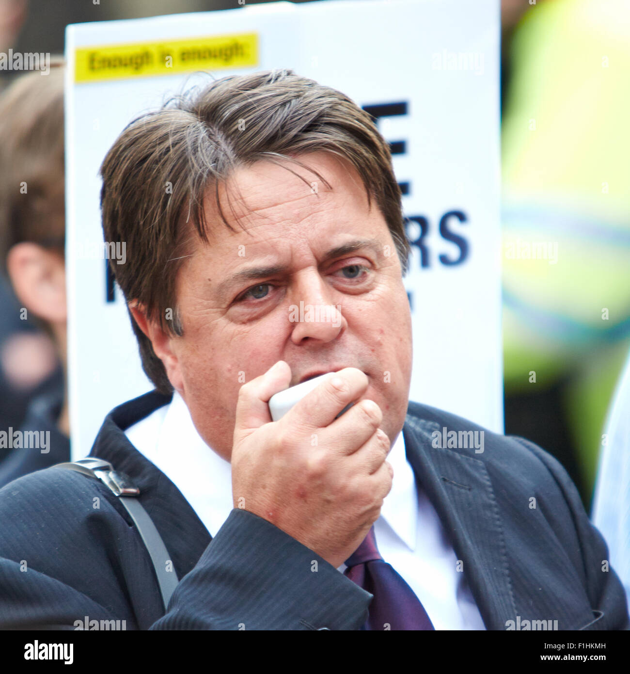 Bnp nick griffin hi-res stock photography and images - Alamy