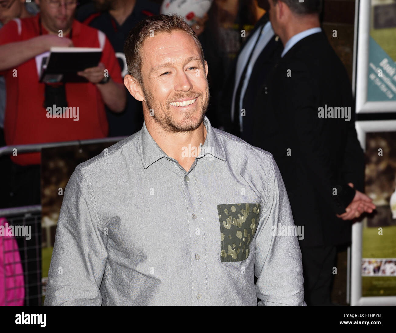 London, UK. 1st September, 2015. Jonny Wilkinson at the World Premiere ...