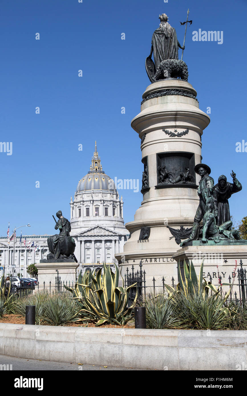 San francisco monuments hi-res stock photography and images - Alamy