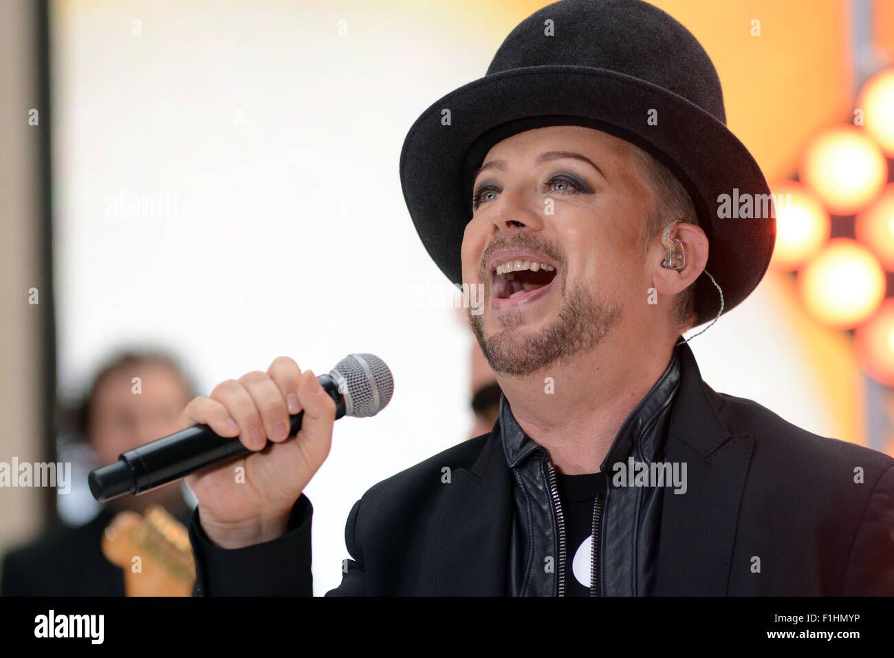Boy George performs live on NBC's 'Today' Show Featuring: Boy George ...