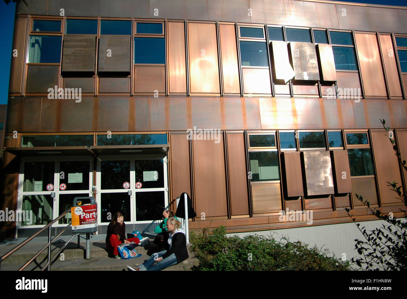 "Rostlaube", Freie Universitaet Berlin. Berlin-Dahlem Stock Photo - Alamy