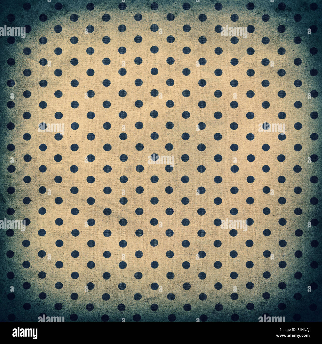 Old polka dot paper texture. Vintage grunge background. Retro style ...