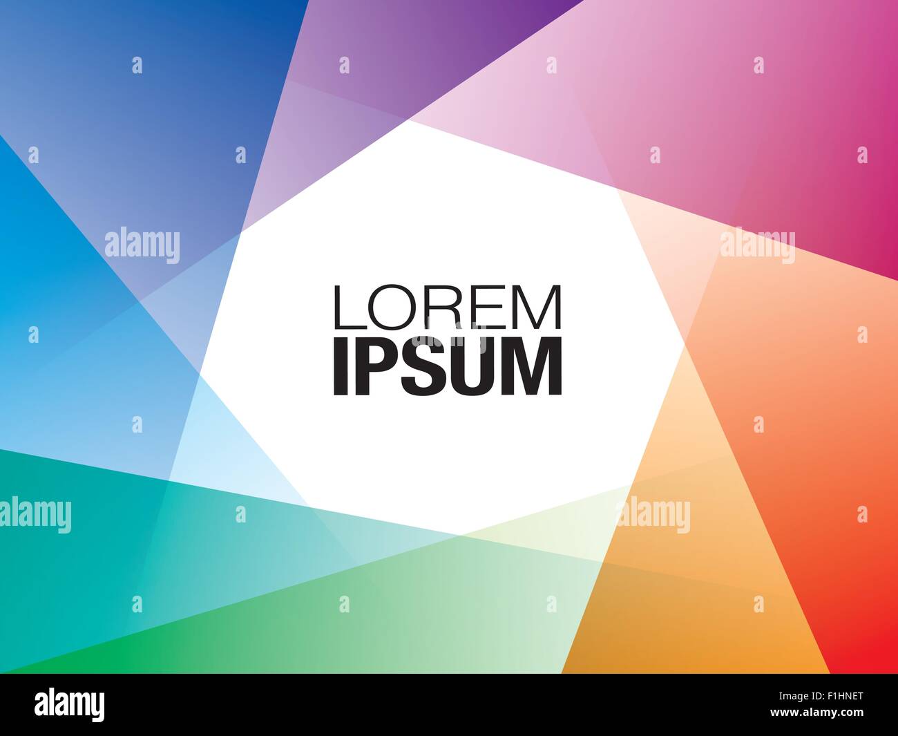 Colorful Tile Page. Vector slide background with copyspace Stock Vector ...