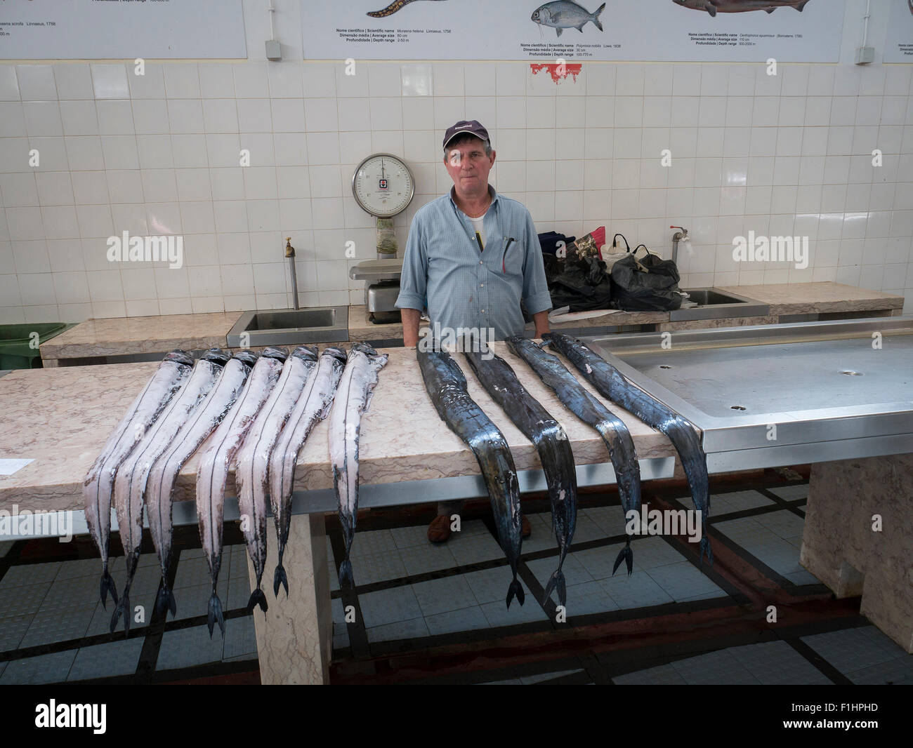 The Fish Market, Funchal, Madeira, Portugal Stock Photo - Alamy