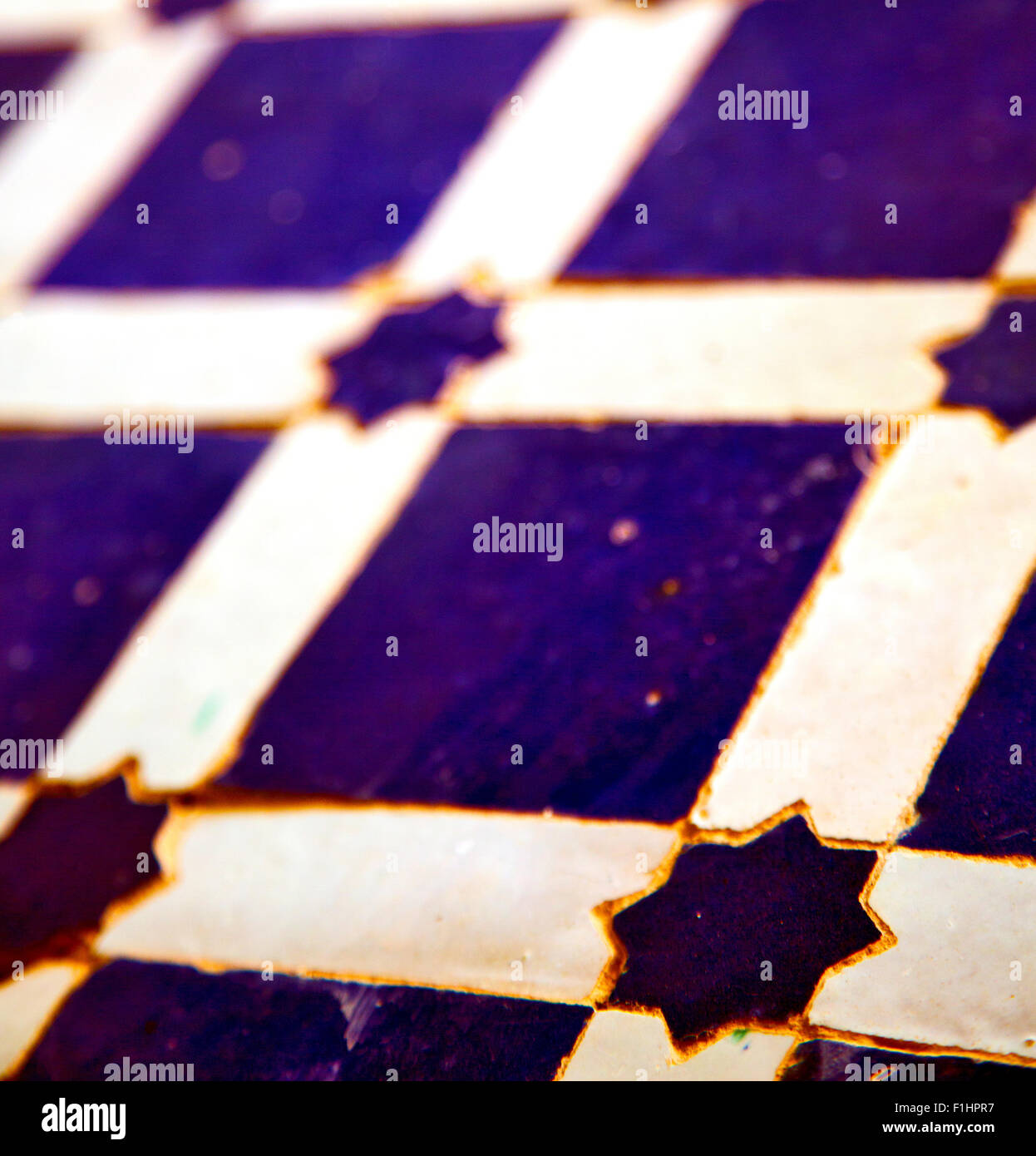 abstract morocco in africa tile the colorated pavement background ...