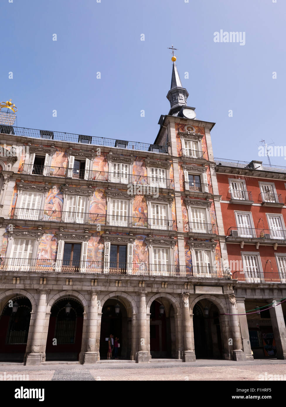 Plaza Mayor, Madrid, Community of Madrid, Spain Stock Photo - Alamy