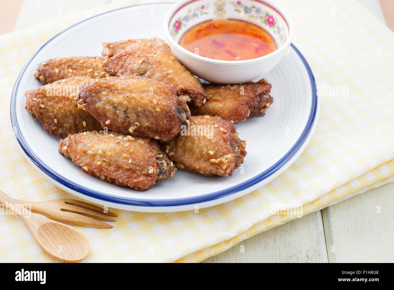 Chicken wings stick hi-res stock photography and images - Alamy