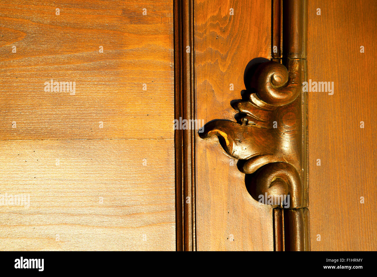 incision house door in italy lombardy column the milano old closed nail ...