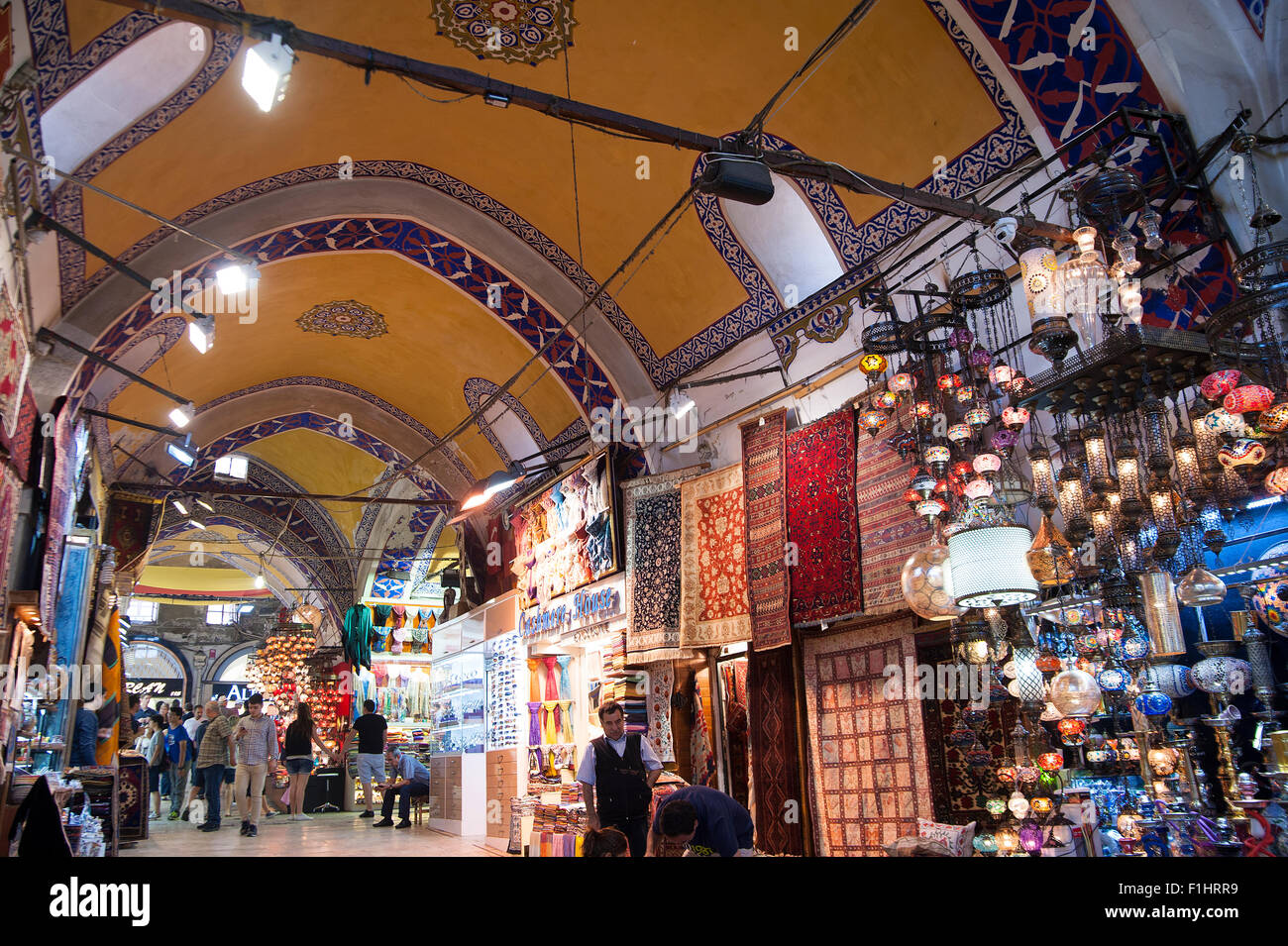 TURKEY, ISTANBUL: The Grand Bazaar (Kapalıçarşı) in Istanbul is one of ...