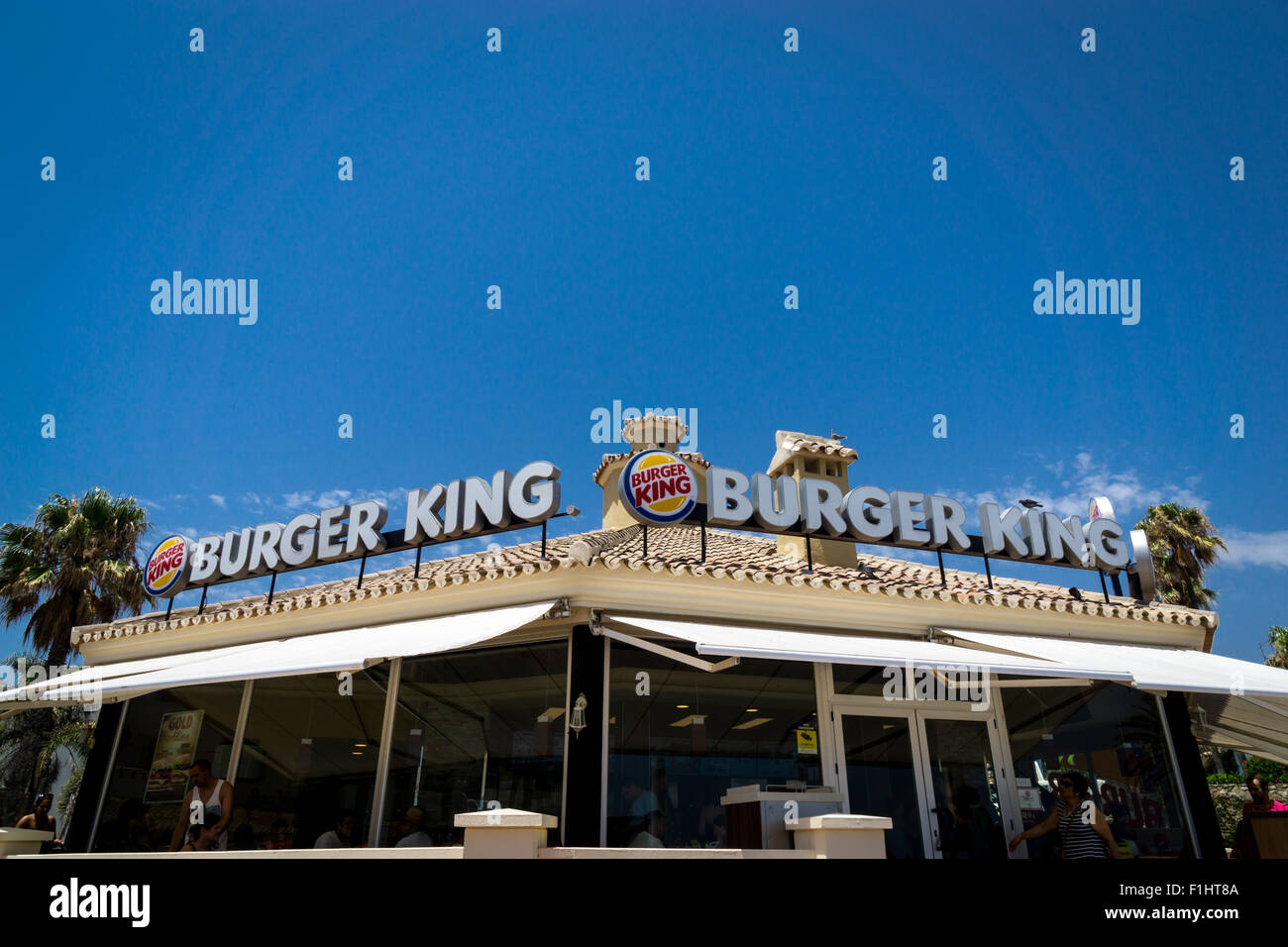 Spain burger king hi-res stock photography and images - Alamy