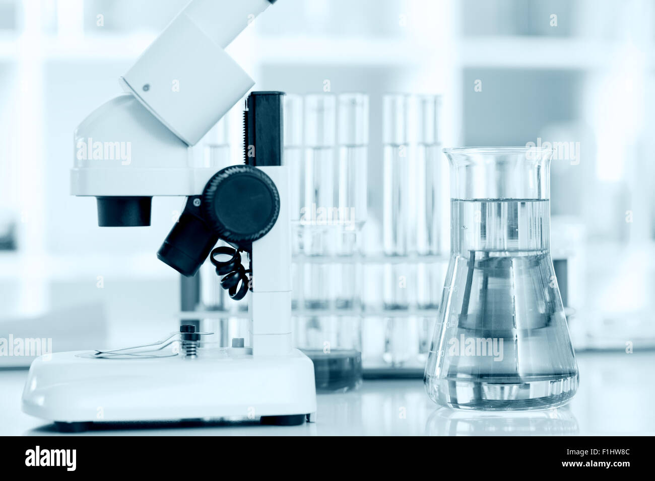 microscope in medical laboratory Stock Photo - Alamy