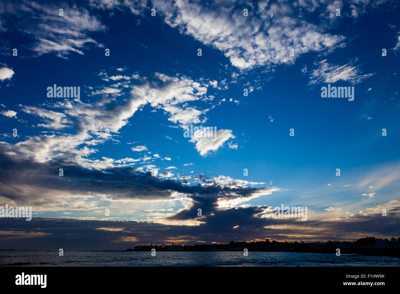Beautiful sky sunset Stock Photo - Alamy