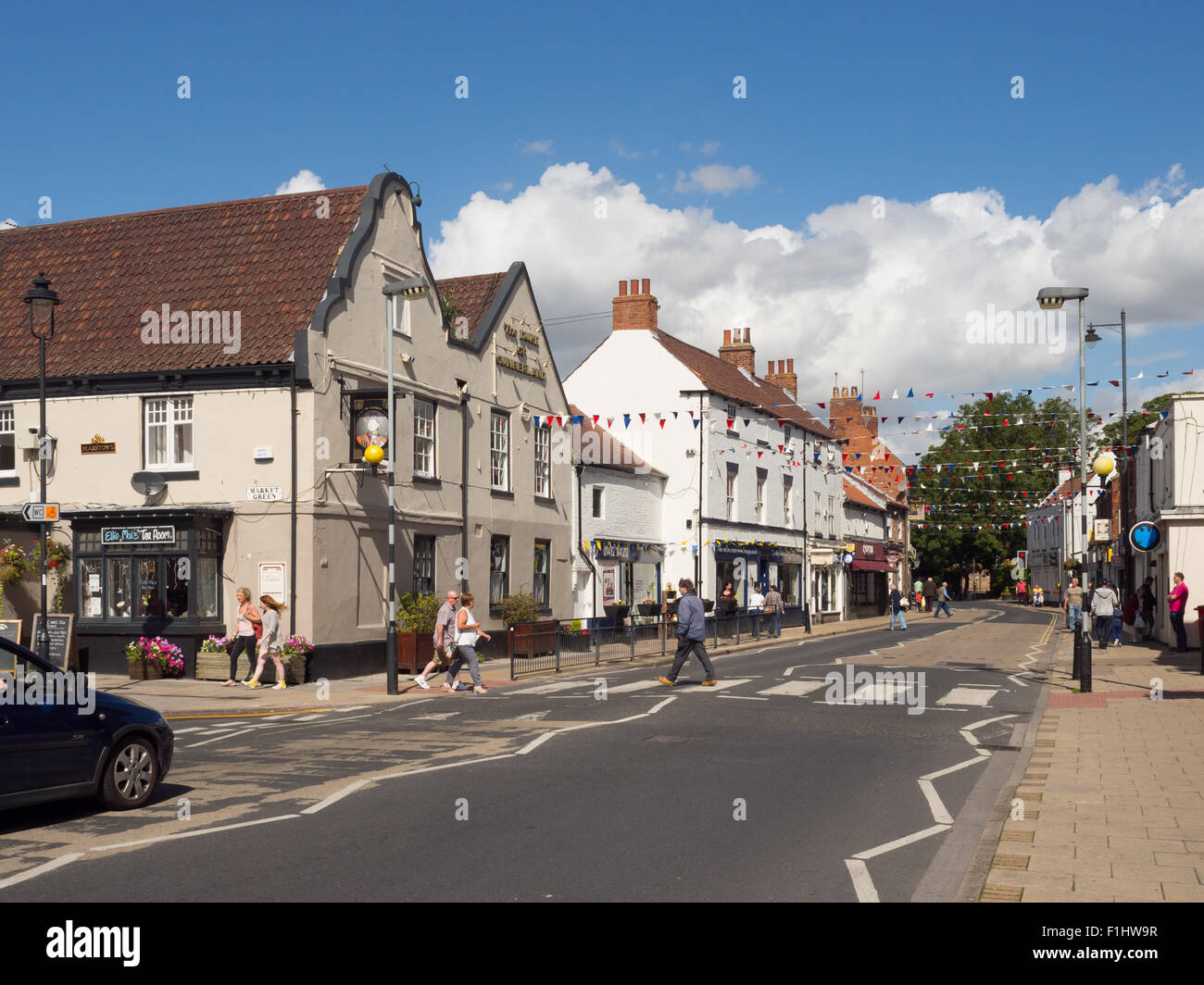 Attractive Yorkshire Village High Resolution Stock Photography and ...