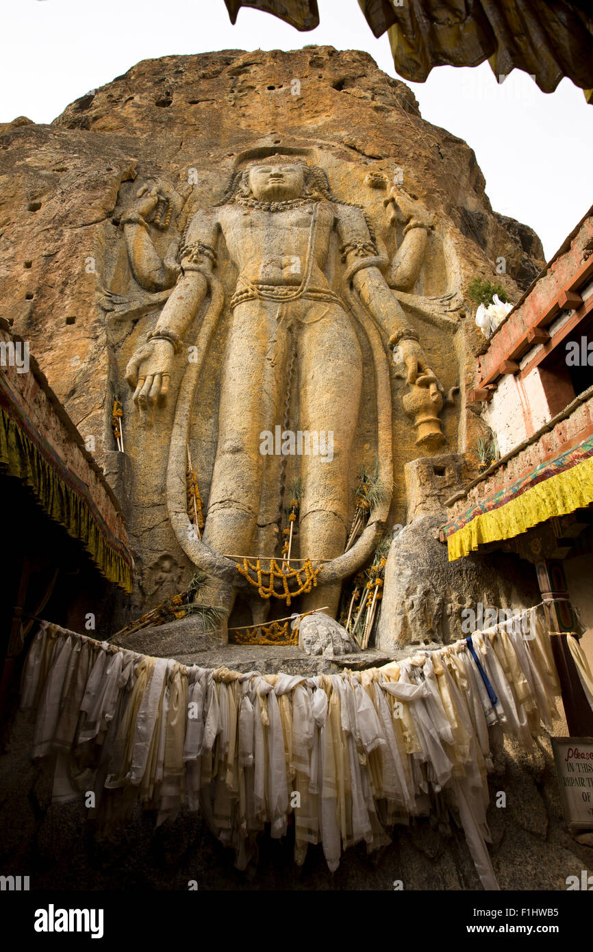 The maitreya of mulbekh hi-res stock photography and images - Alamy