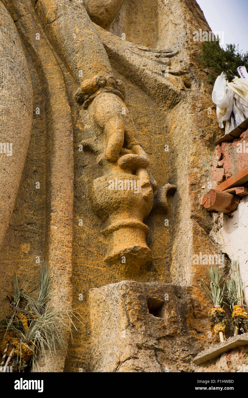 The maitreya of mulbekh hi-res stock photography and images - Alamy