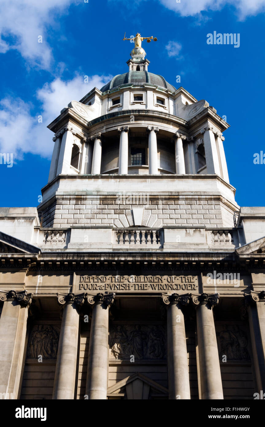The Old Bailey, Central Criminal Courts, London Stock Photo - Alamy