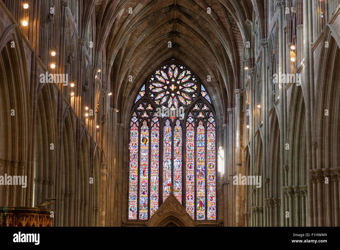 Worcester Cathedral Window High Resolution Stock Photography and Images ...