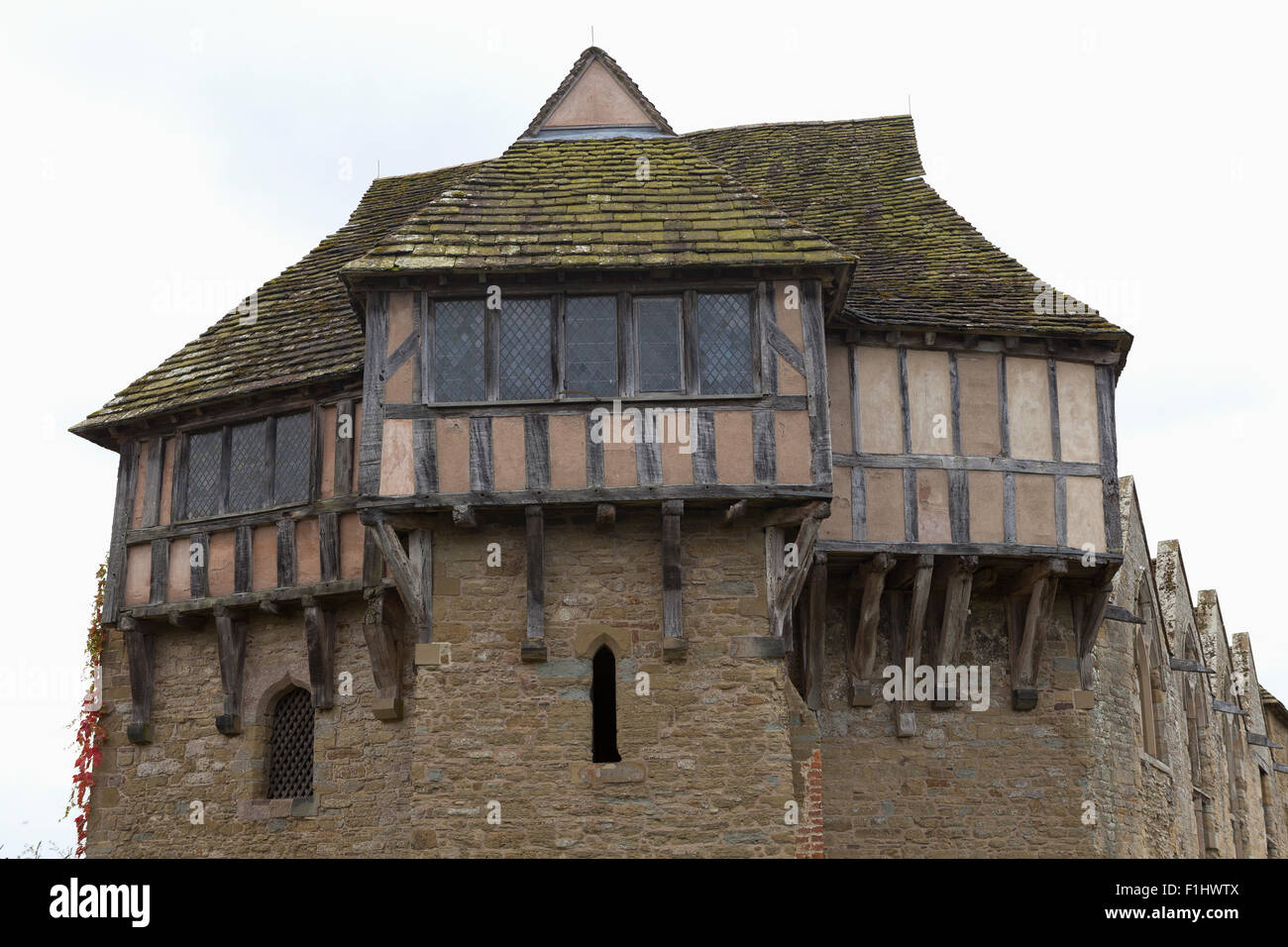 Stokesay castle manor house hi-res stock photography and images - Alamy