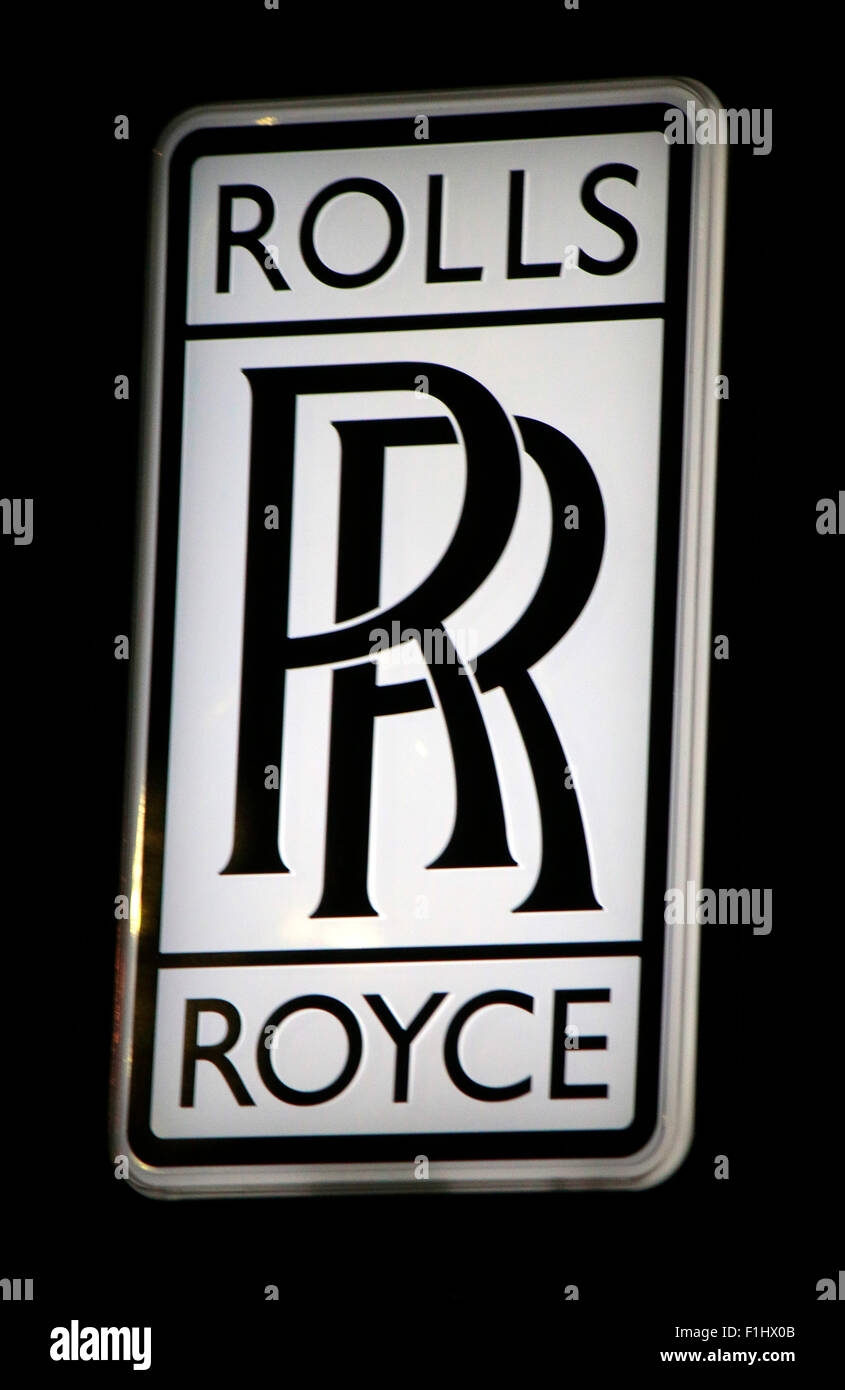 Rr Cars Logo Rolls Royce Emblem Hi Res Stock Photography And Images