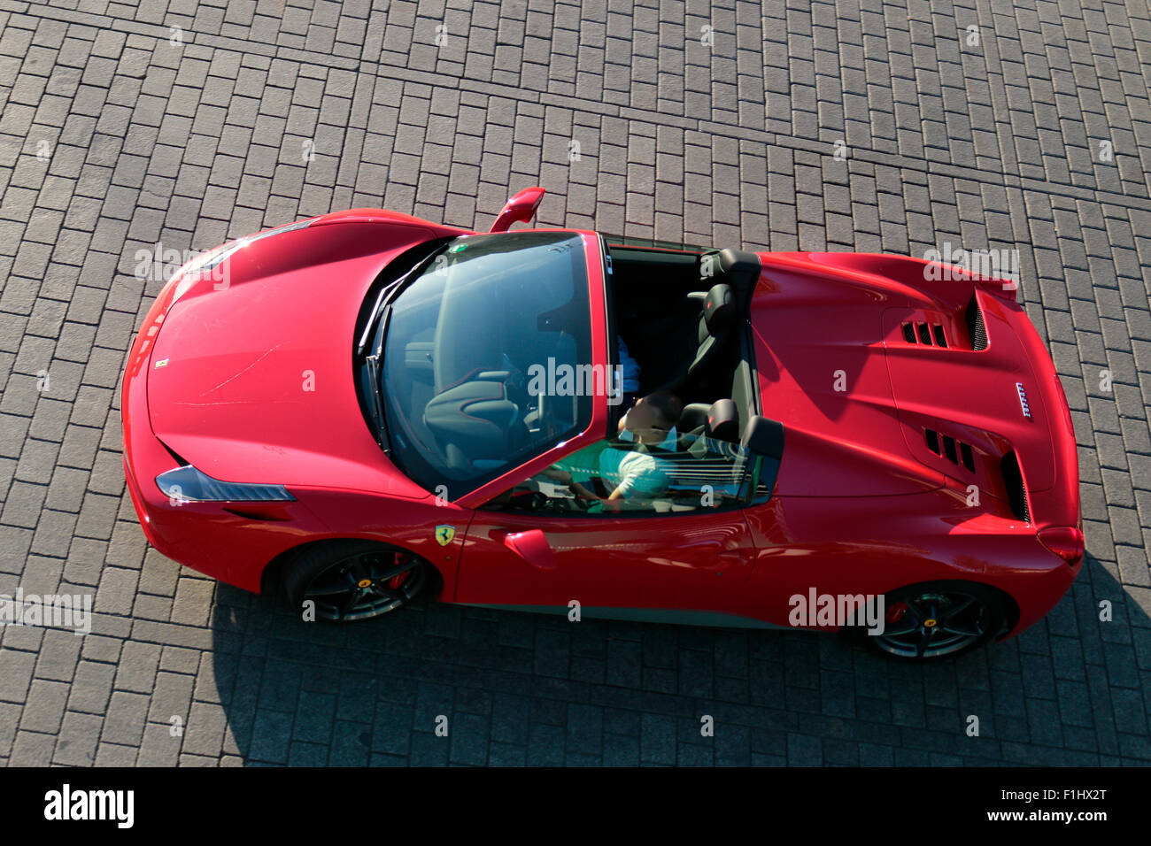 Ferrari 458 Spider Blue