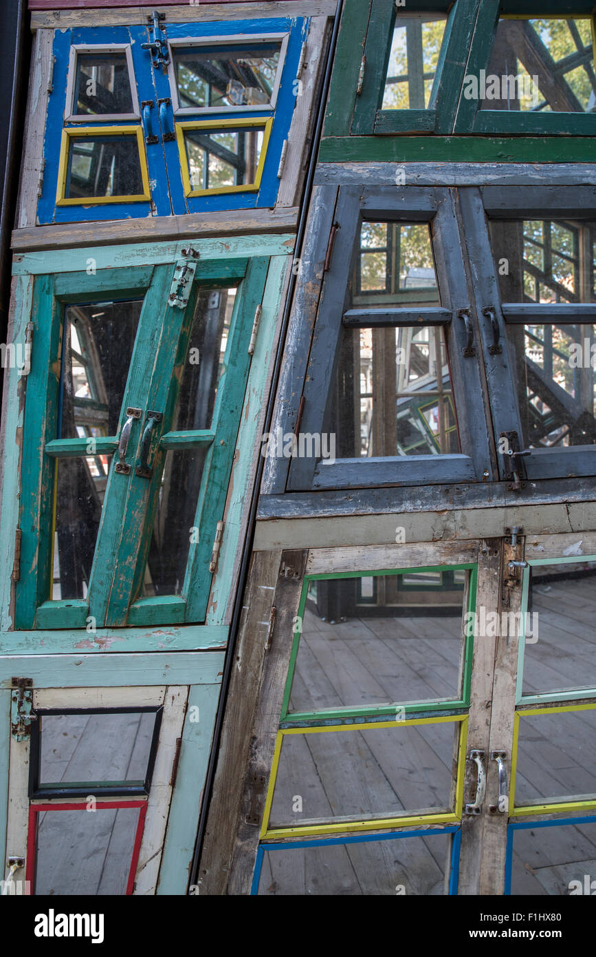 Window sculpture by Chinese artist Song Dong displayed outside St ...