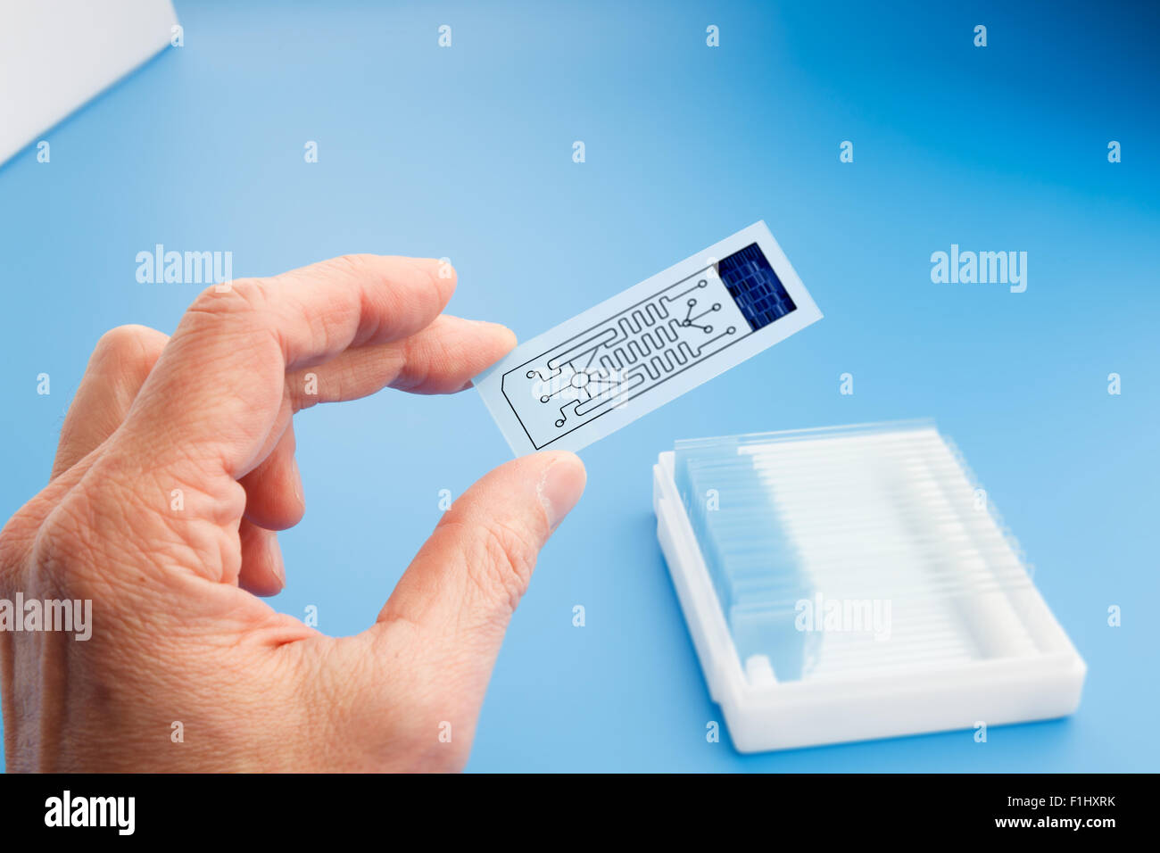 biochip for identifying proteins, Lab on Chip - systems all process for ...