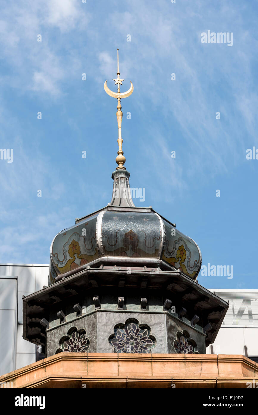 Dome of the Turkish Bath House in Bishopsgate designed by Harold ...