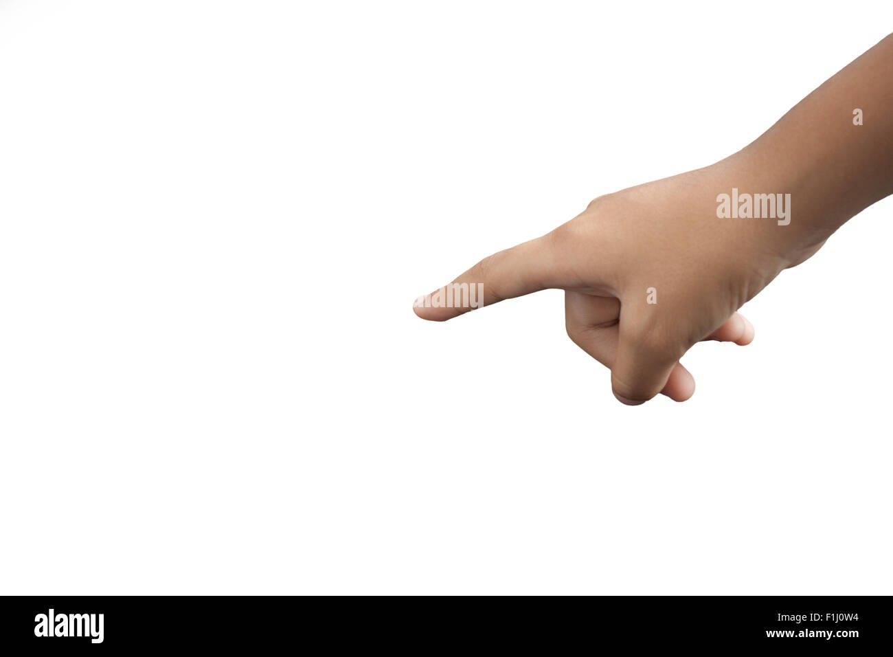 boy hand on the isolated background Stock Photo - Alamy