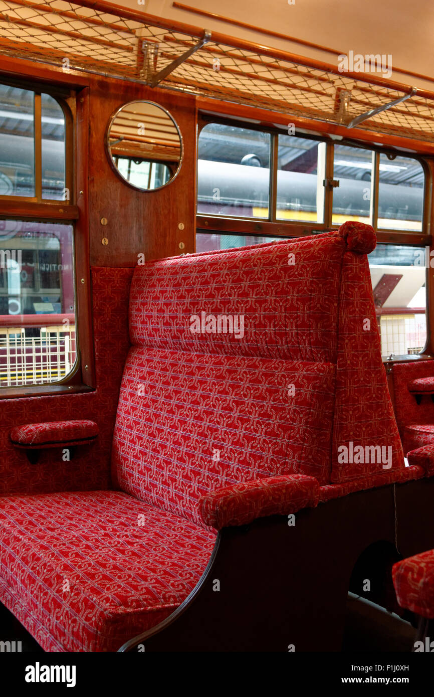 Old railway carriage interior hi-res stock photography and images - Alamy