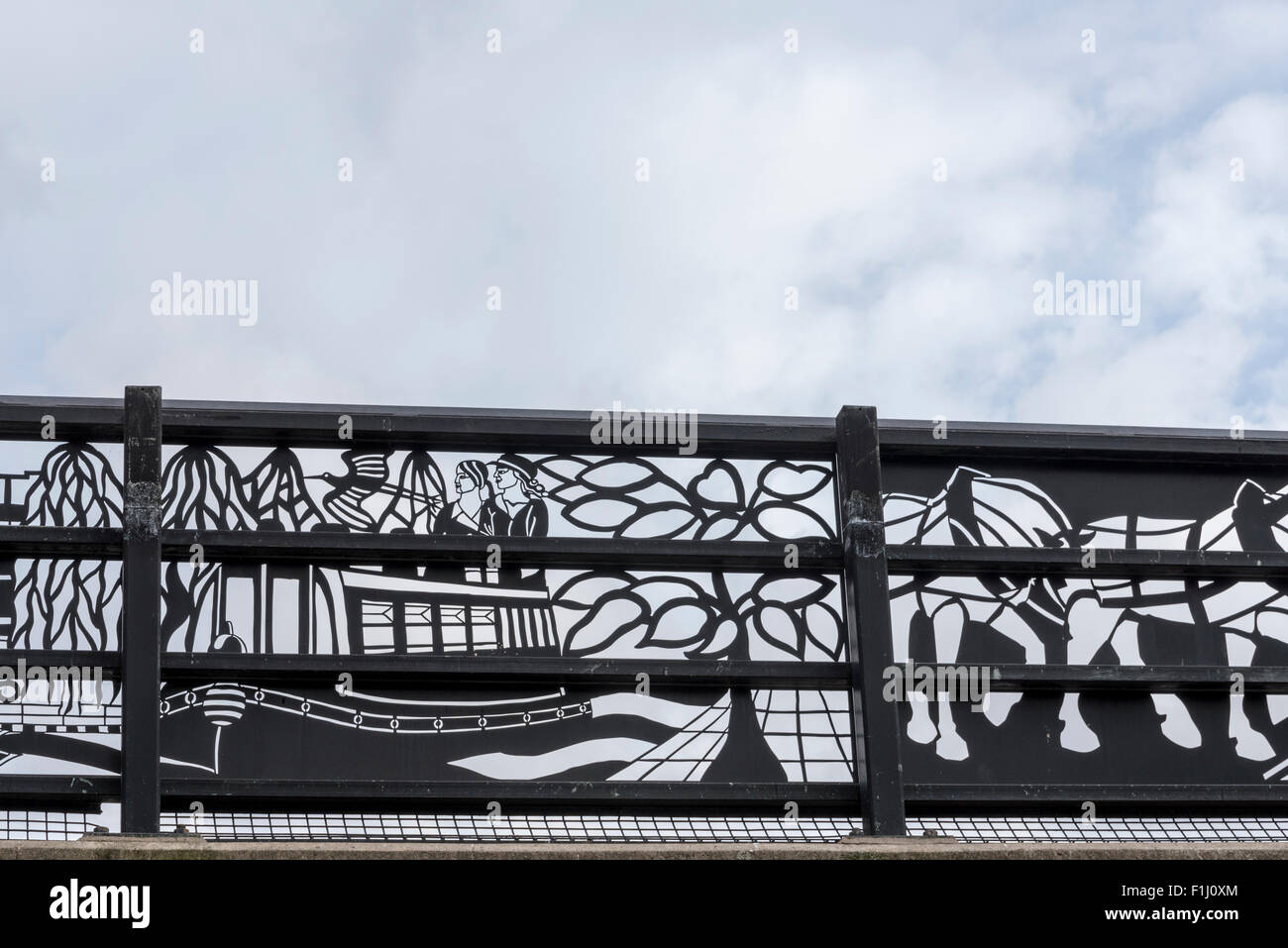 Ornate railings hi-res stock photography and images - Alamy