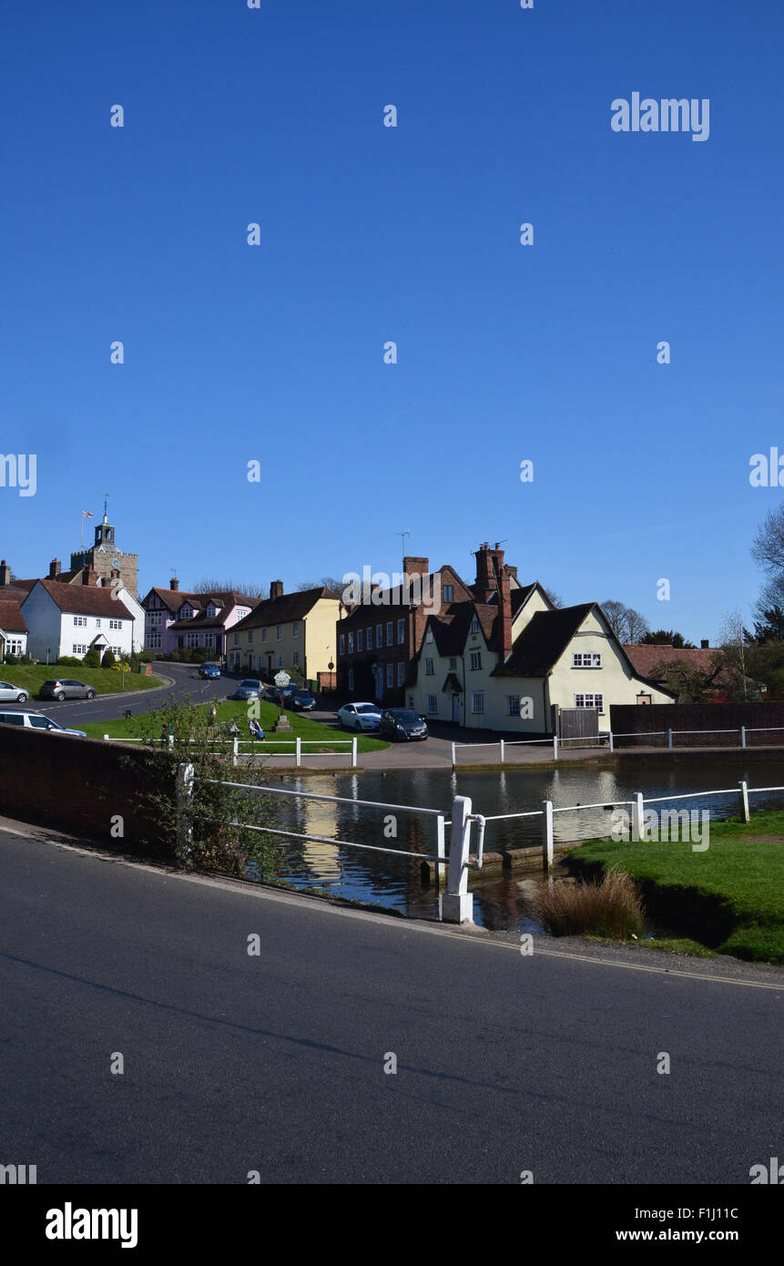 Summer at Finchingfield Stock Photo - Alamy
