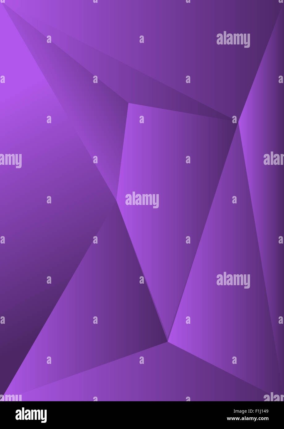 Vector illustration of simple purple geometrical background Stock Photo ...