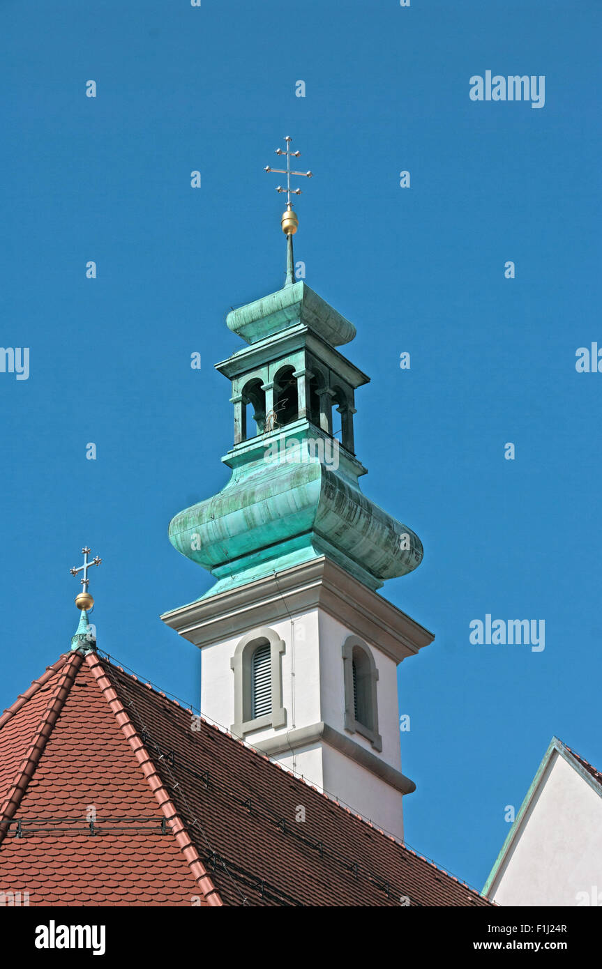 SS Peter and Paul Church Steeple, Ptuj Town, Minorite Monastery ...