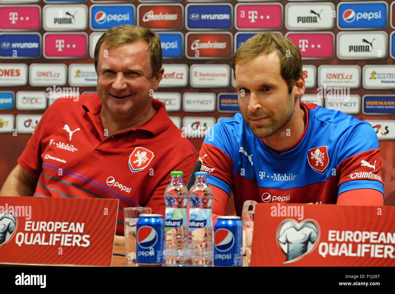 Pilsen, Czech Republic. 2nd Sep, 2015. Czech Republic national team ...