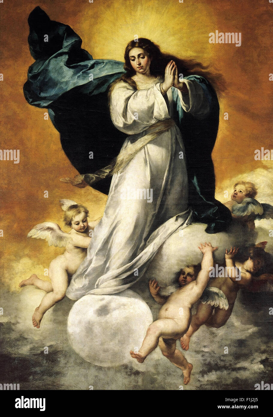 Bartolomé Esteban Murillo - The Immaculate Conception (La Colosal Stock ...