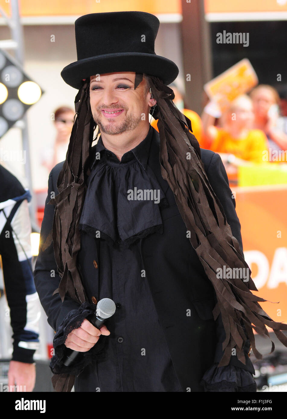 Recording of NBC's the 'Today' show Featuring: Boy George Where: New ...