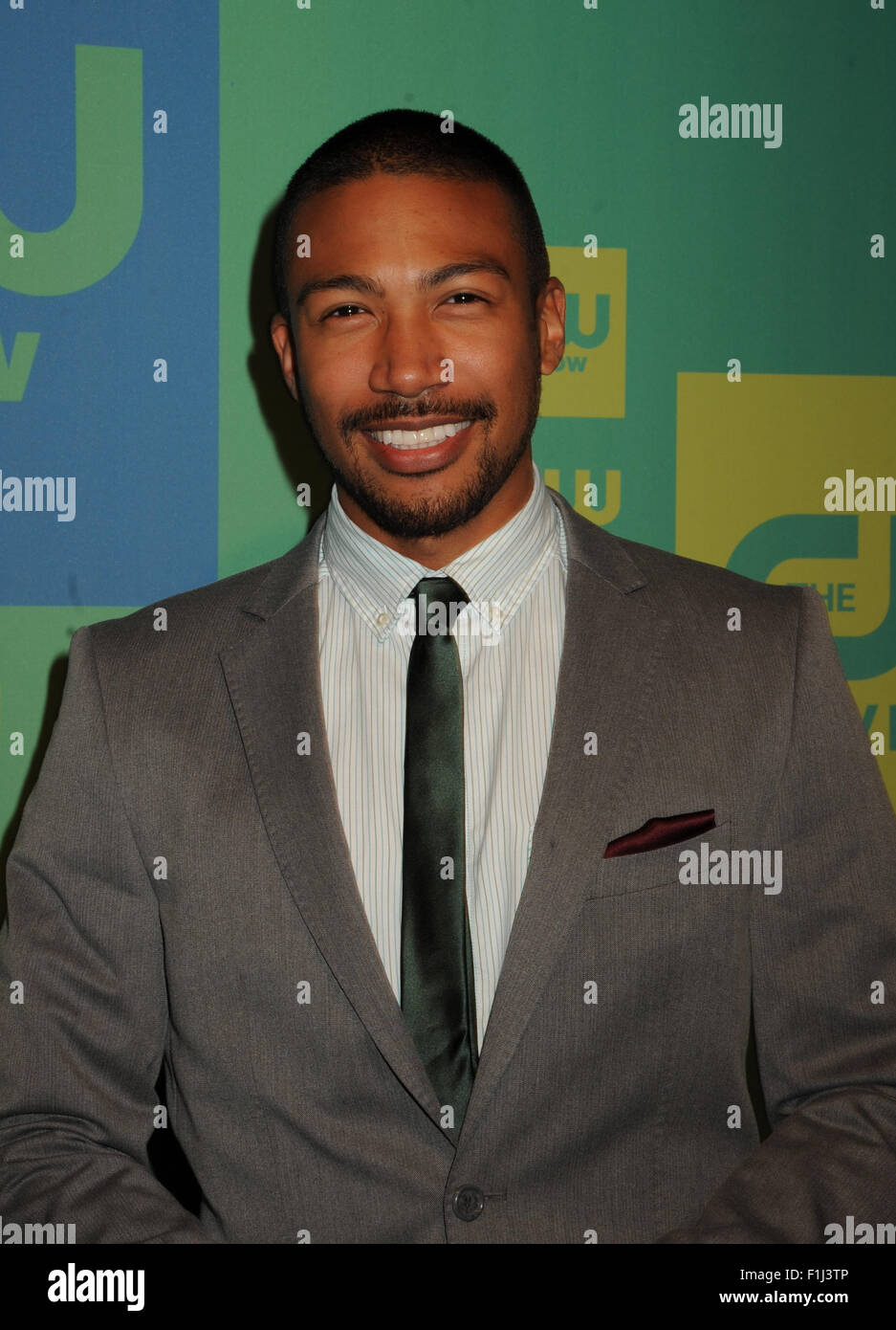 New York City, NY. USA. Charles Michael Davis at the 2014 CW Network ...