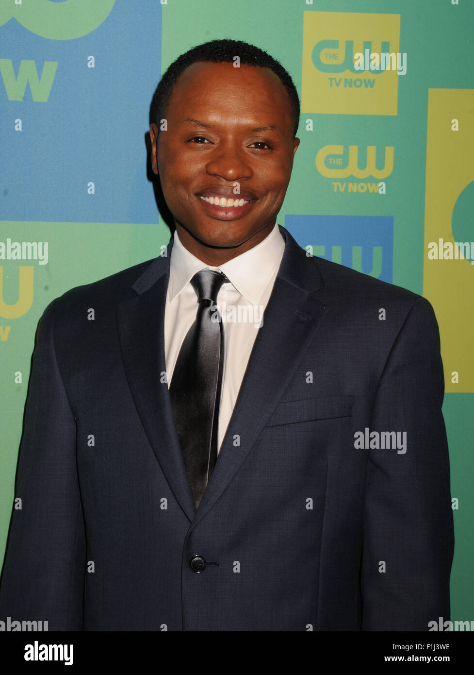 New York City, NY. USA. Malcolm Goodwin at the 2014 CW Network Upfront ...
