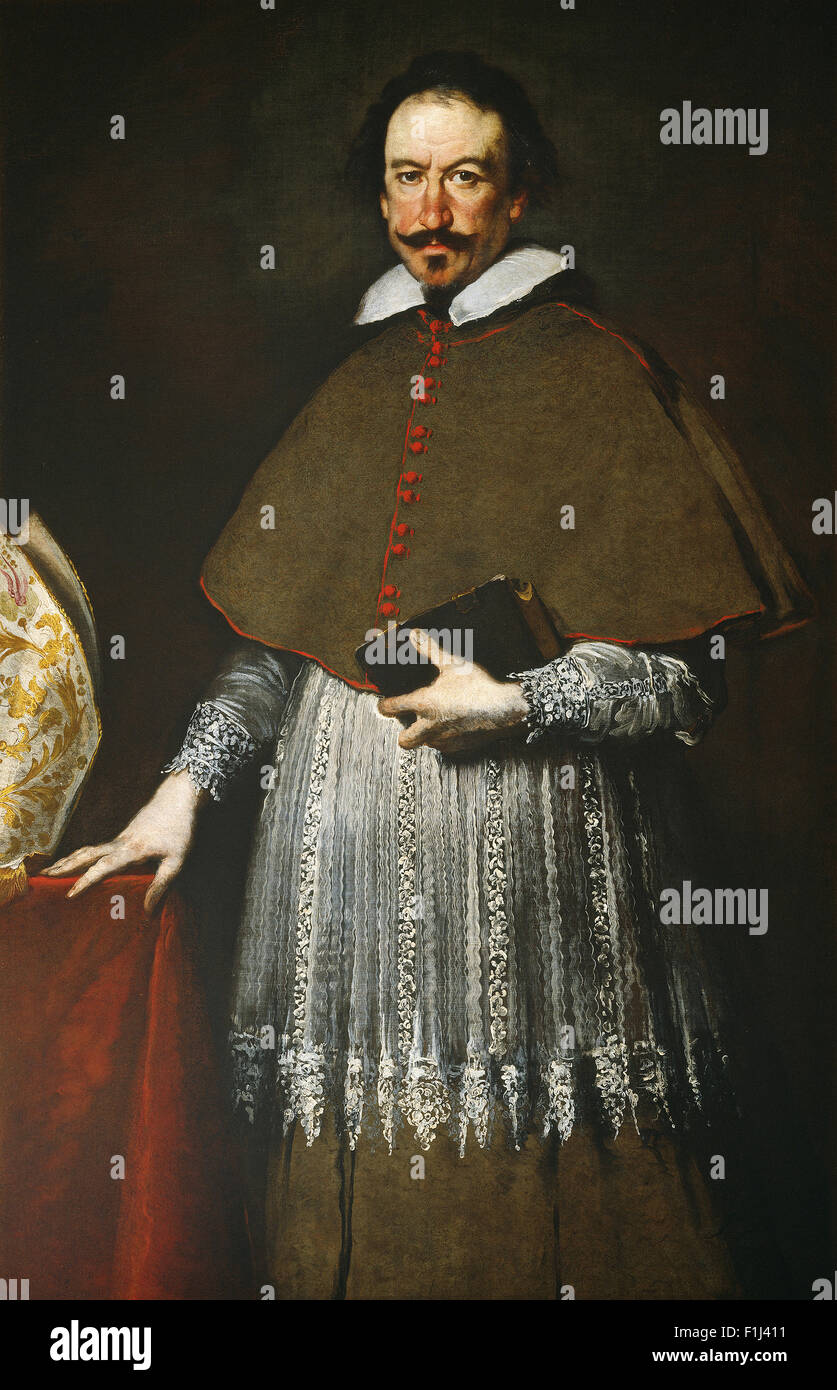 Bernardo Strozzi - Bishop Alvise Grimani Stock Photo - Alamy
