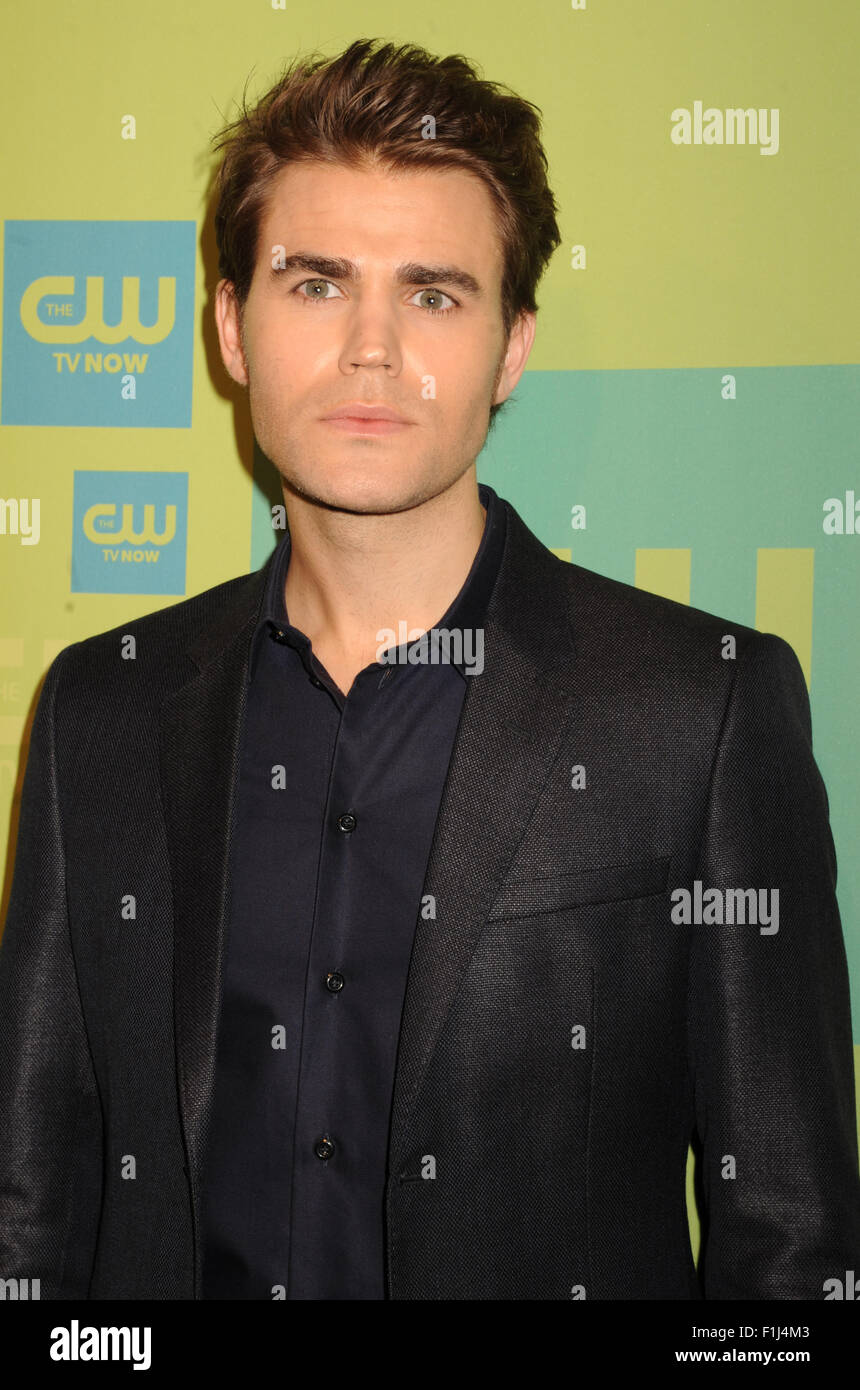 New York City, NY. USA. Paul Wesley at the 2014 CW Network Upfront ...