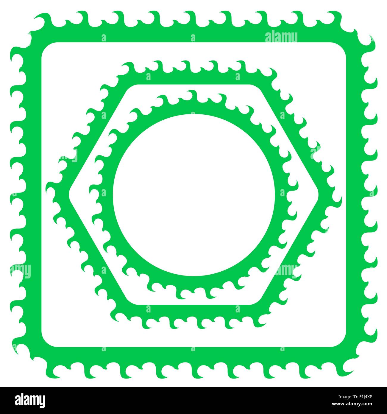 Green art gallery Stock Vector Images - Alamy