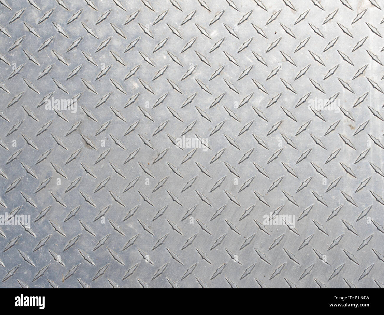 Diamond pattern in stainless steel plate Stock Photo - Alamy