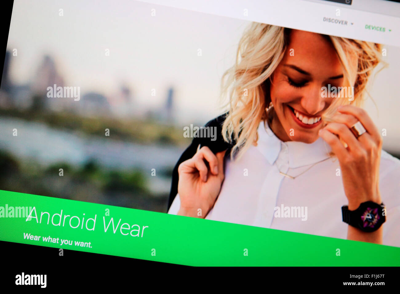 Google android wear hi-res stock photography and images - Alamy