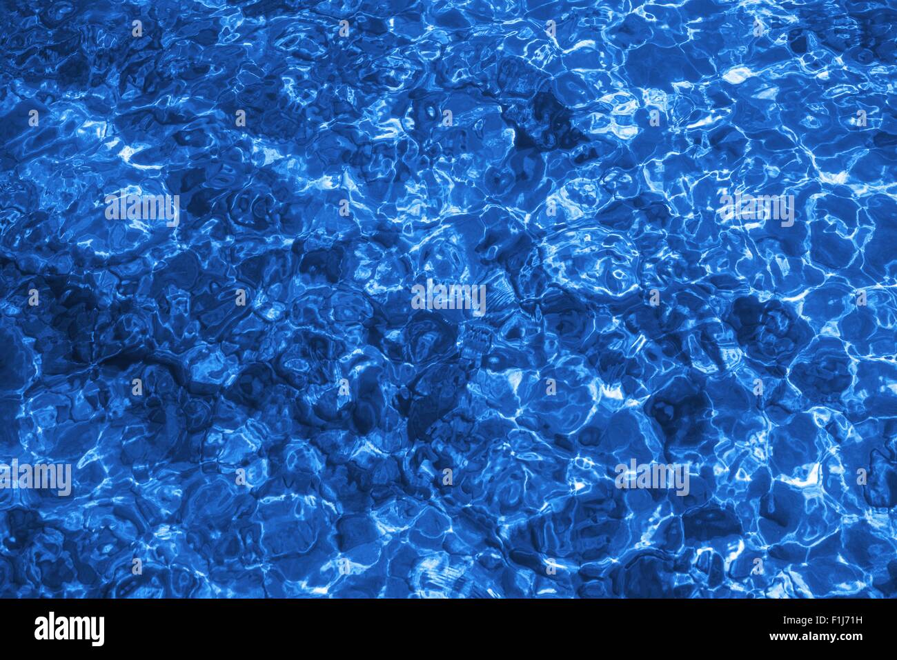 Crystal Clear Water Backdrop. Blue Water Background Stock Photo - Alamy