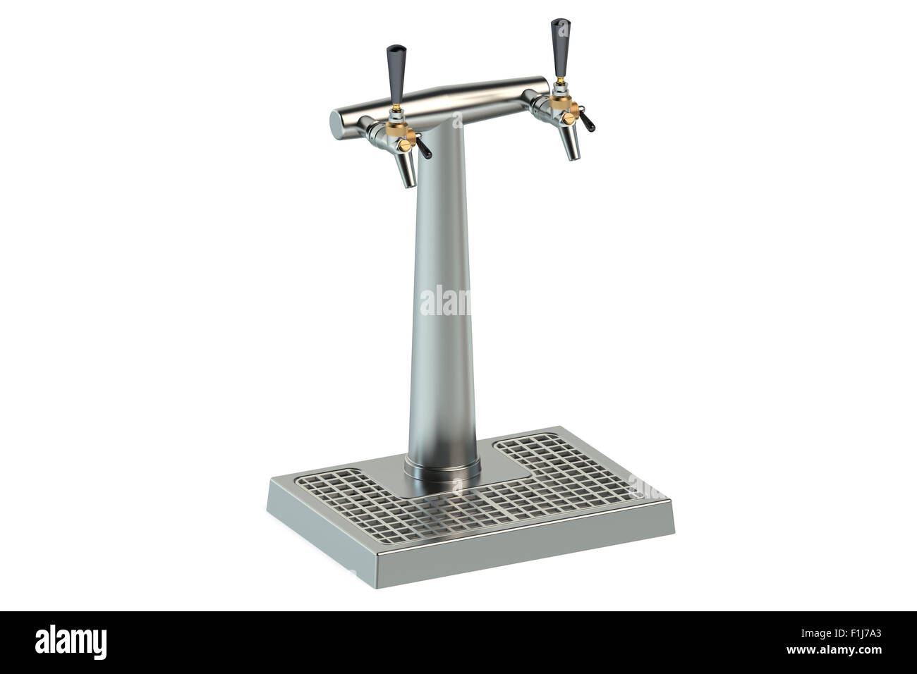 Beer Tap isolated on white background Stock Photo - Alamy