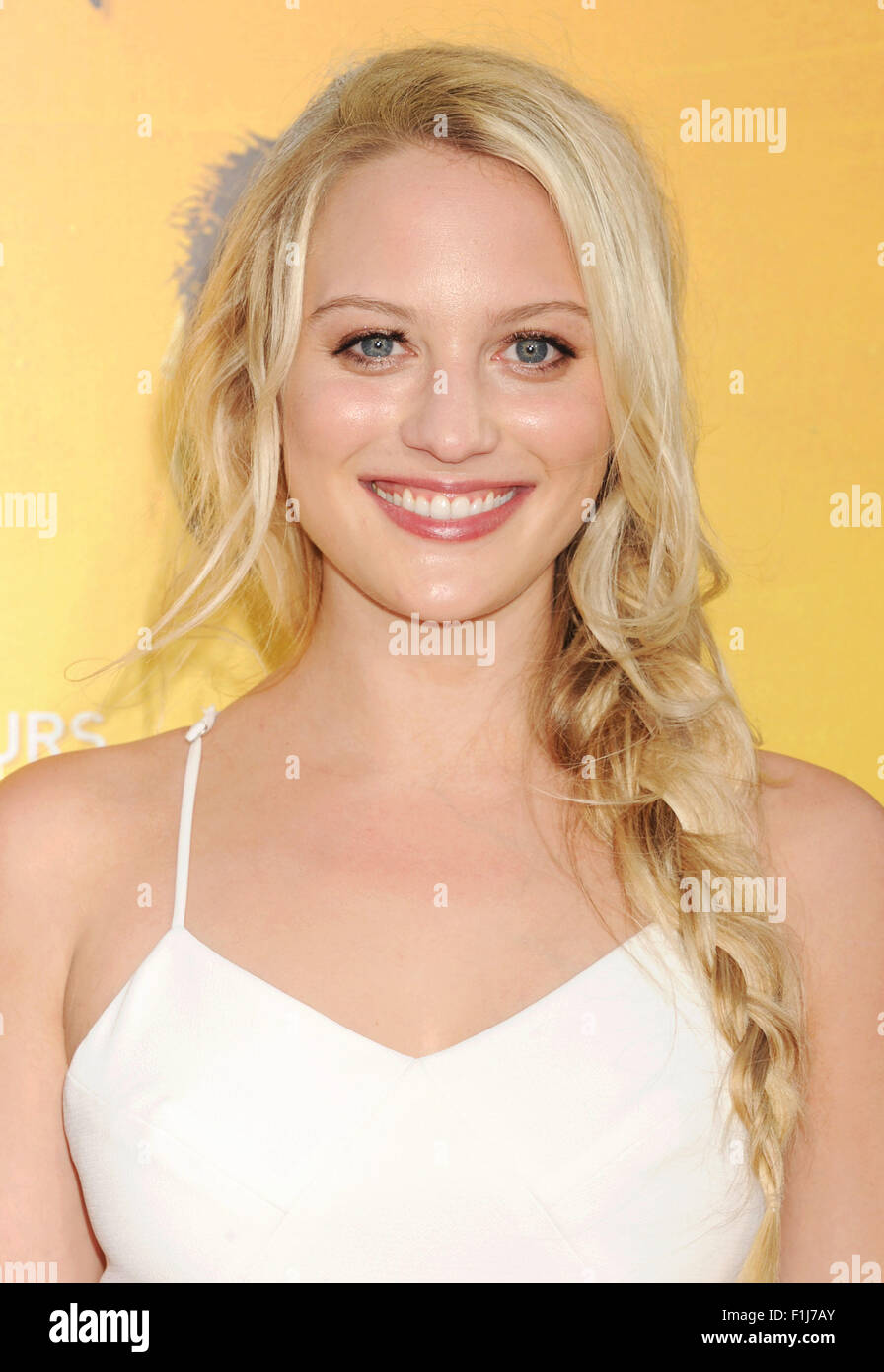 KIRBY BLISS US film actress in August 2015. Photo Jeffrey Mayer Stock ...